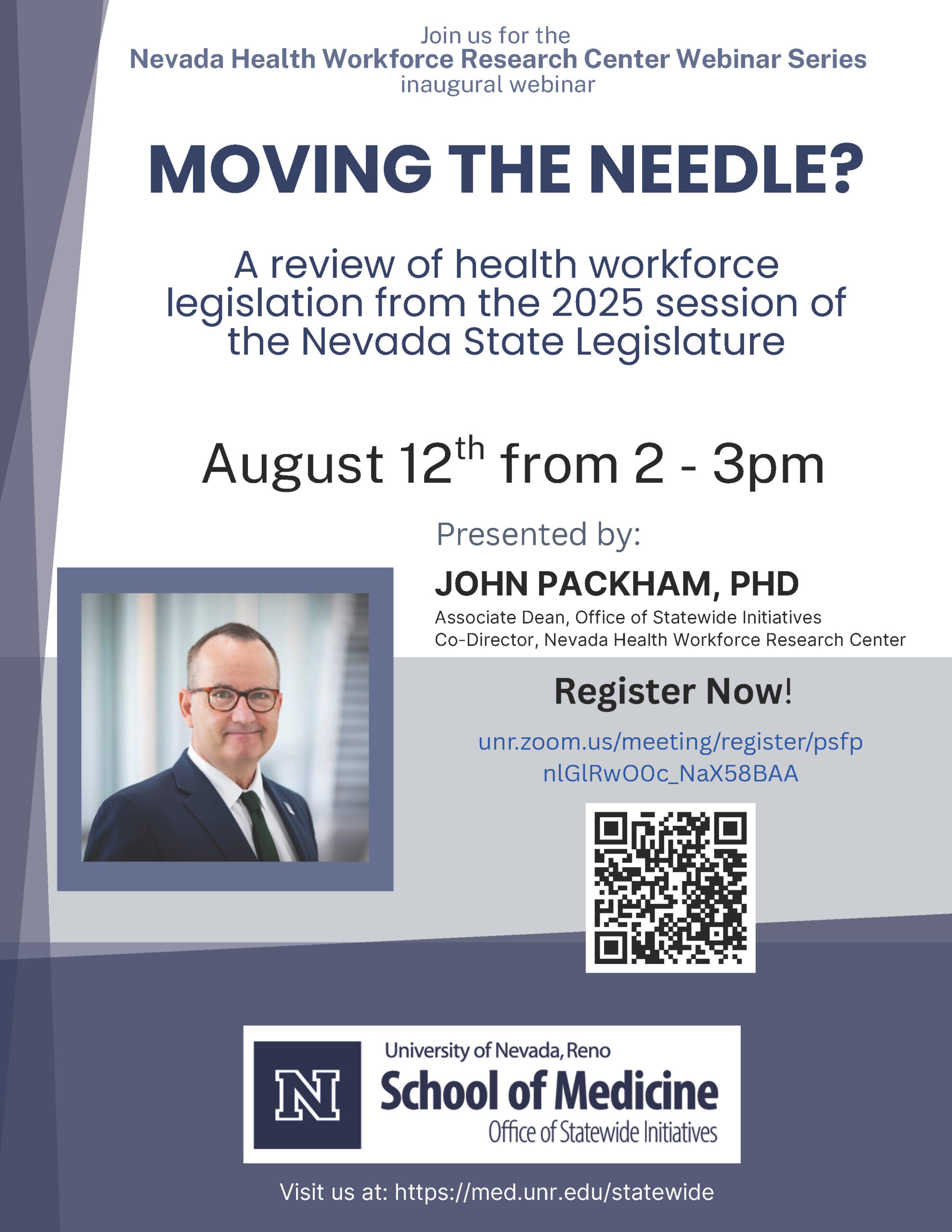Moving the Needle? Nevada Health Workforce Legislation Recap - The ...